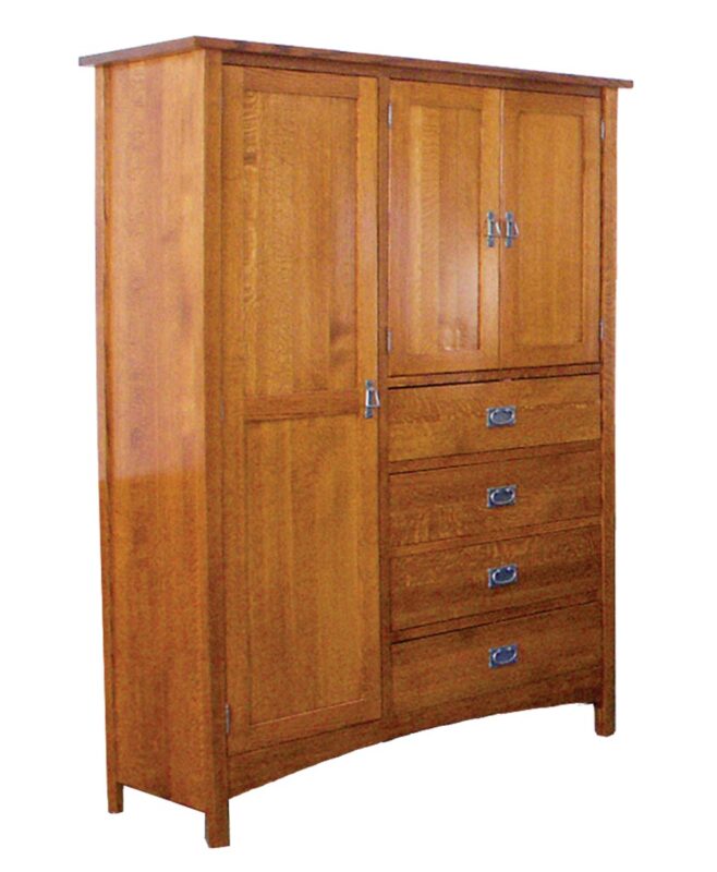 Arts and Crafts 12 Drawer Dresser - Amish Direct Furniture