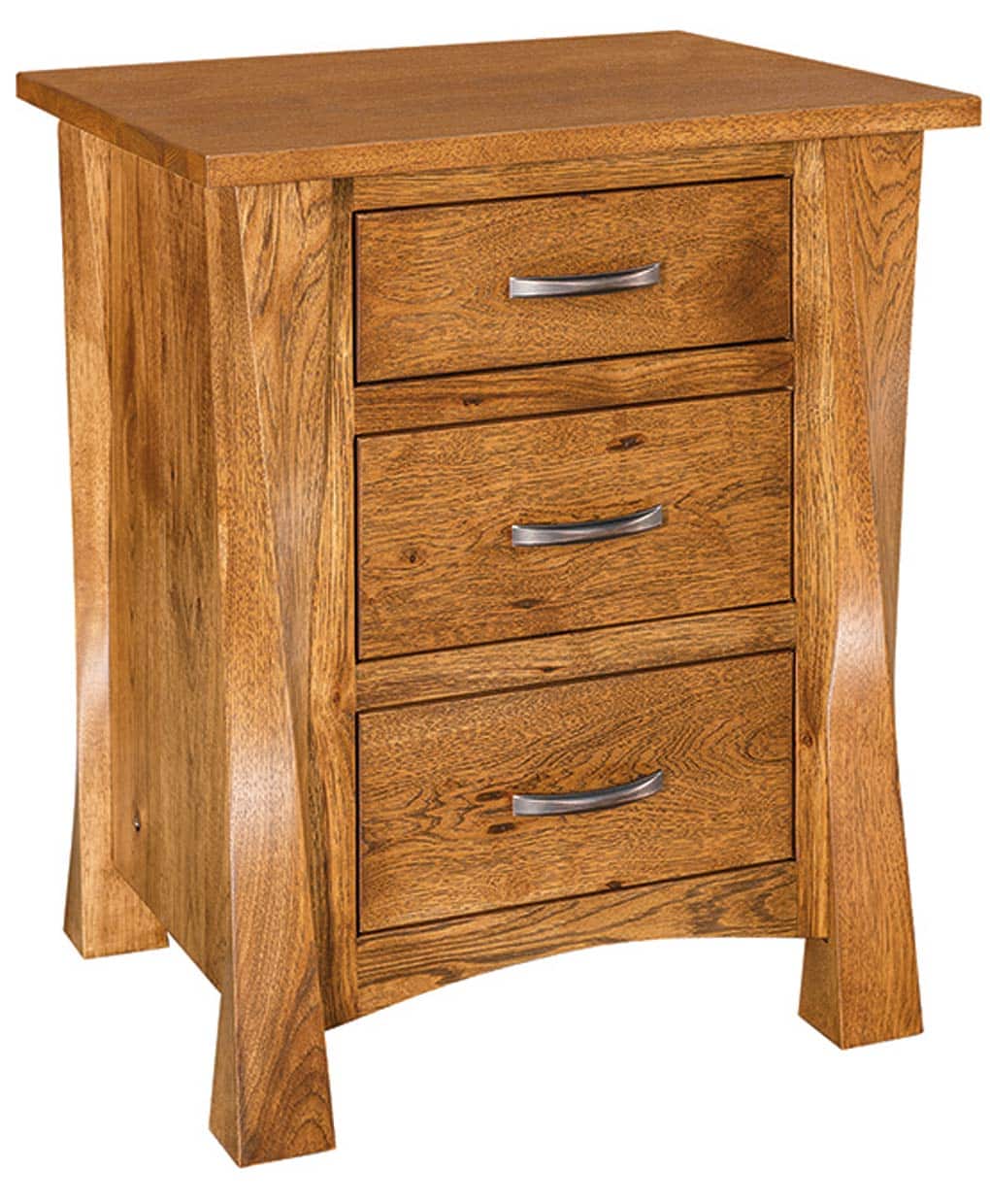 Lexington Arc 3 Drawer Nightstand LXN1403